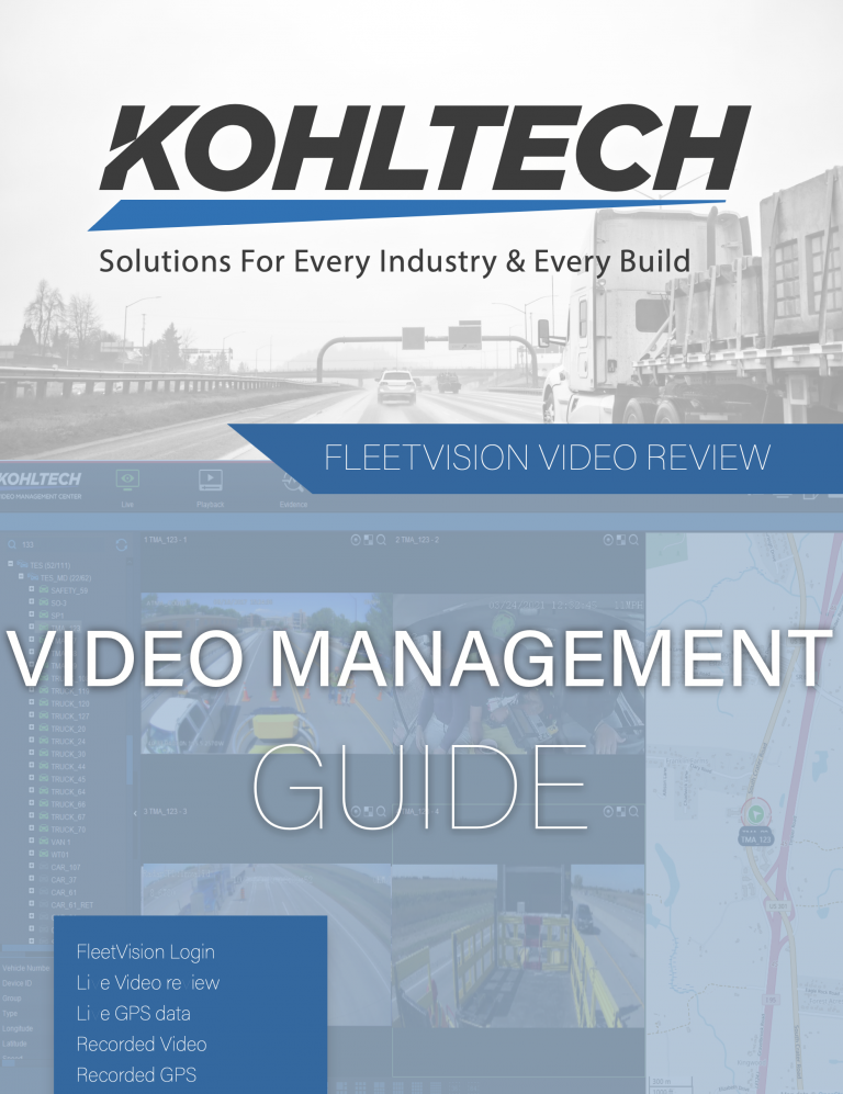 KOHLTECH FleetVision Guide - Kohltech